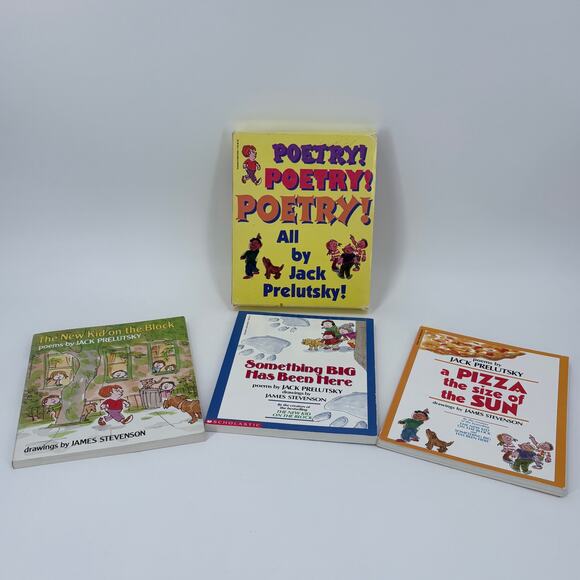 James Stevenson | Accents | Poetry Books By James Stevenson Set Of 3 ...